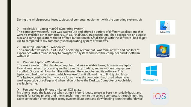 Evaluation task 4 | PPT