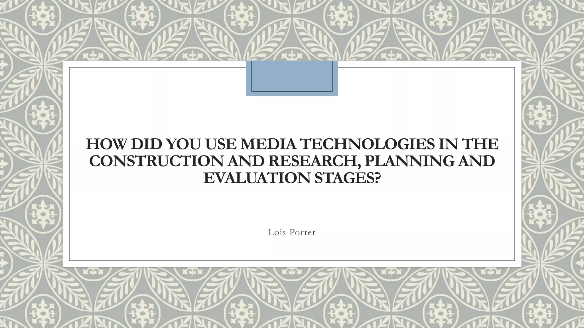 Eval 4 powerpoint | PPTX