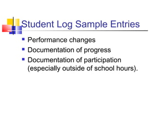 Alternative means of assessment and evaluations in inclusive classrooms | PPT