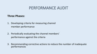 Evalauating channel member performance | PPTX