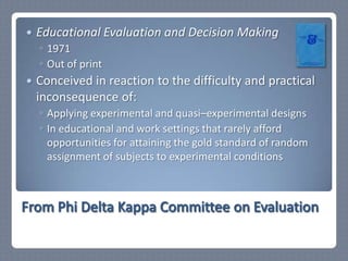 Meta-Evaluation Theory | PPTX