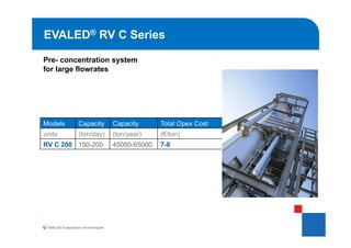 Evaled evaporators evaporation_technologies_wastewater_treatment_en | PDF