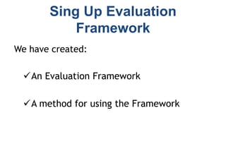 Eval Framework For Presentation | PPT | Free Download