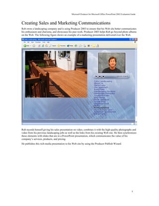 Microsoft Producer for Microsoft Office PowerPoint 2003 Evaluation ...