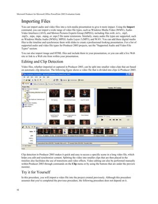 Microsoft Producer for Microsoft Office PowerPoint 2003 Evaluation ...