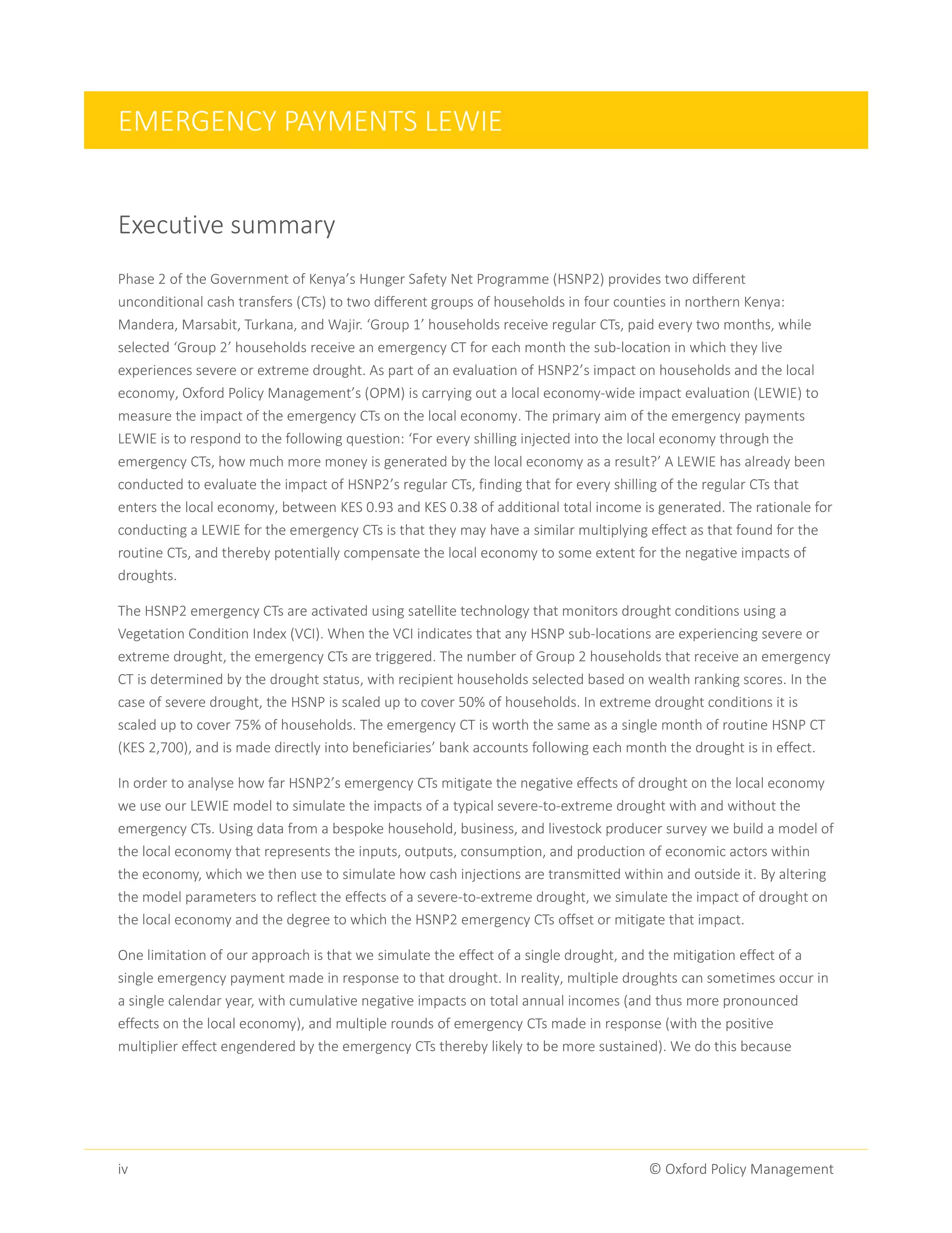 Eval HSNP Kenya UKaid | PDF