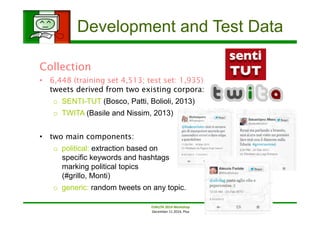SENTIment POLarity Classification Task - Sentipolc@Evalita 2014 | PDF