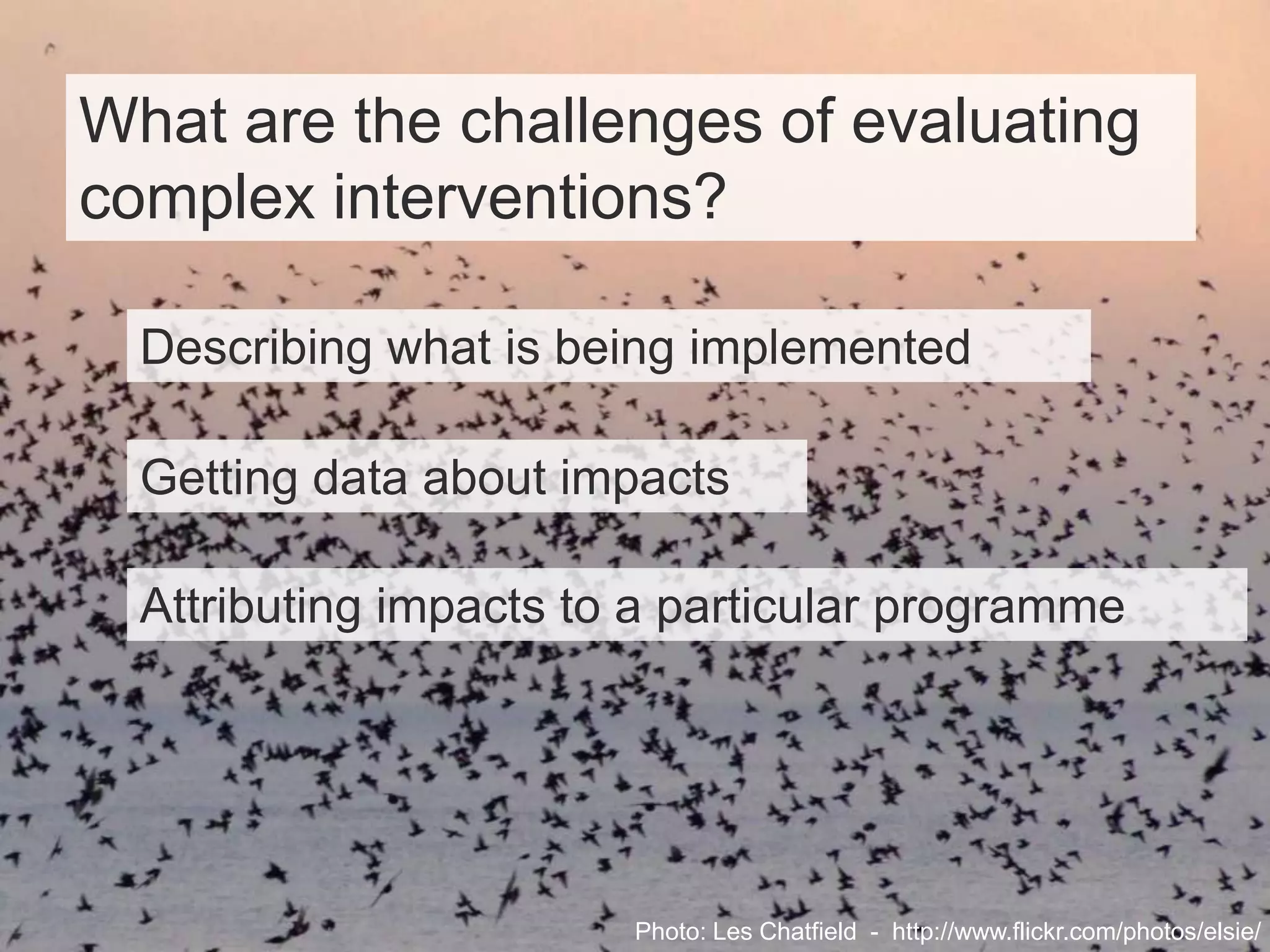 BetterEvaluation: A framework for planning evaluations | PPTX