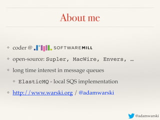 Evaluating persistent, replicated message queues | PPT