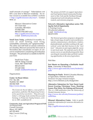 Evaluating a Rural Enterprise | PDF