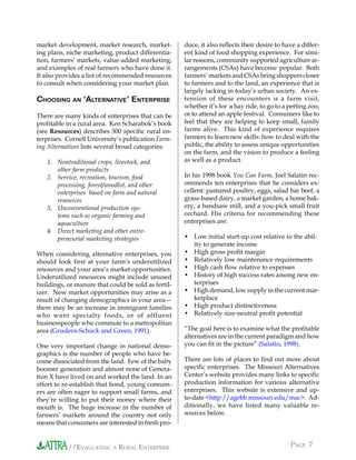 Evaluating a Rural Enterprise | PDF