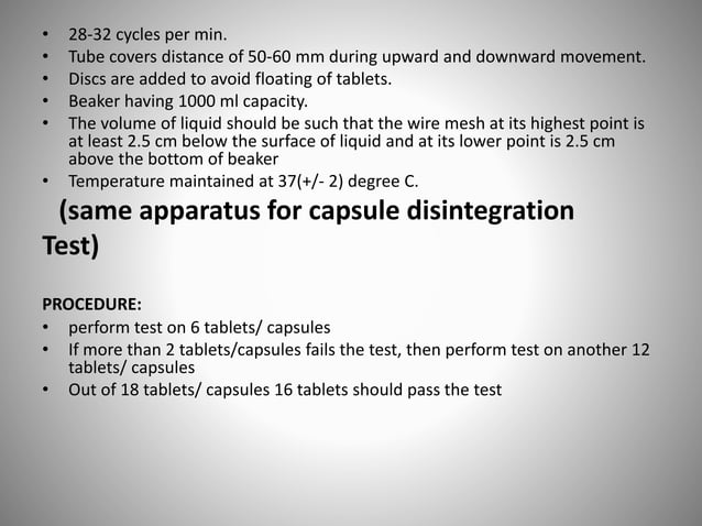 Evaluation of tablets and capsule | PPTX | Pharmaceutical Drugs ...