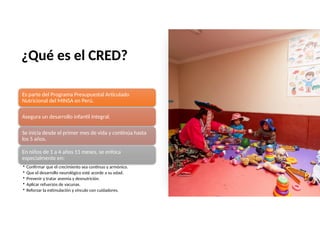 Evaluación CRED en Niños de 1 a 4 Años, 11 Meses y 29 Días.pptx