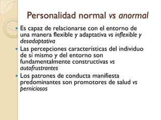 Evaluación de la personalidad | PDF