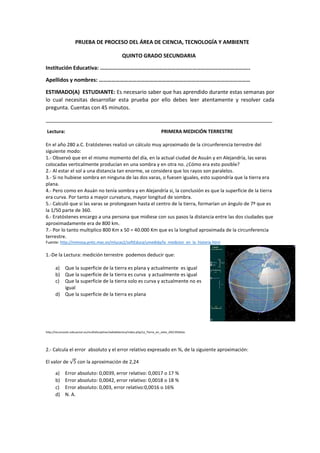 Metodo Cientifico De 5to Grado