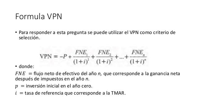 Evaluación de proyectos