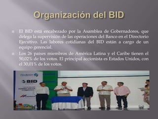 Evaluación de proyectos BID | PPTX