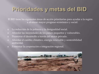 Evaluación de proyectos BID | PPTX