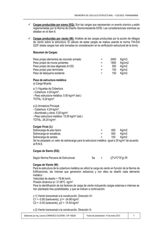 Evaluaci+¦n estructural | PDF | Civil Engineering Industry | Industries