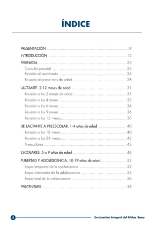 Evaluación Integral del Niño, escala de valoracion de EDI | PDF