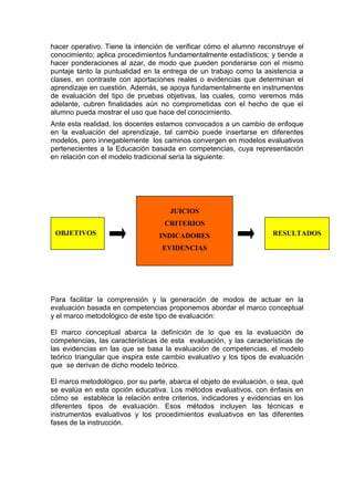 Evaluación por competencias | PDF | Educational Assessment | Education