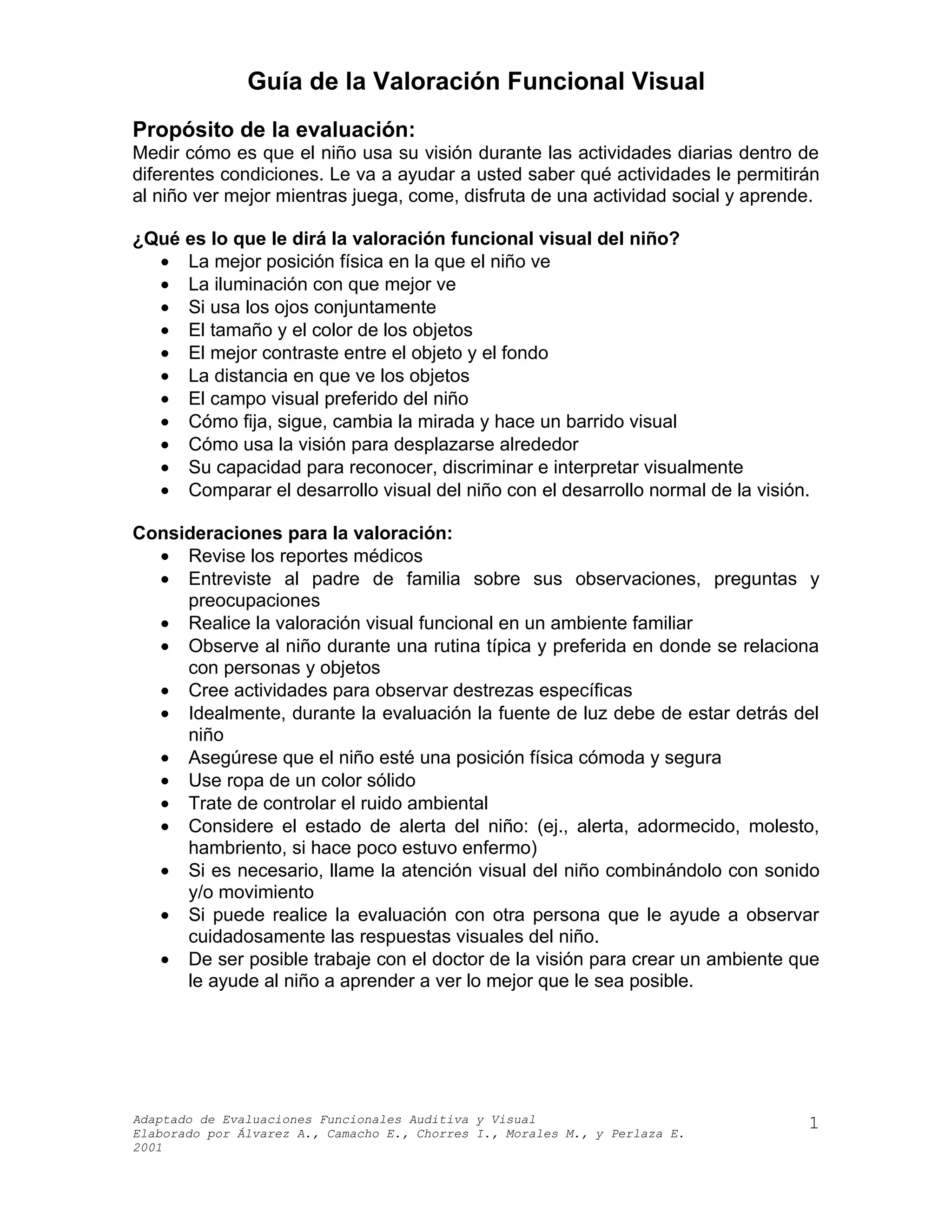 Evaluación Visual Doc