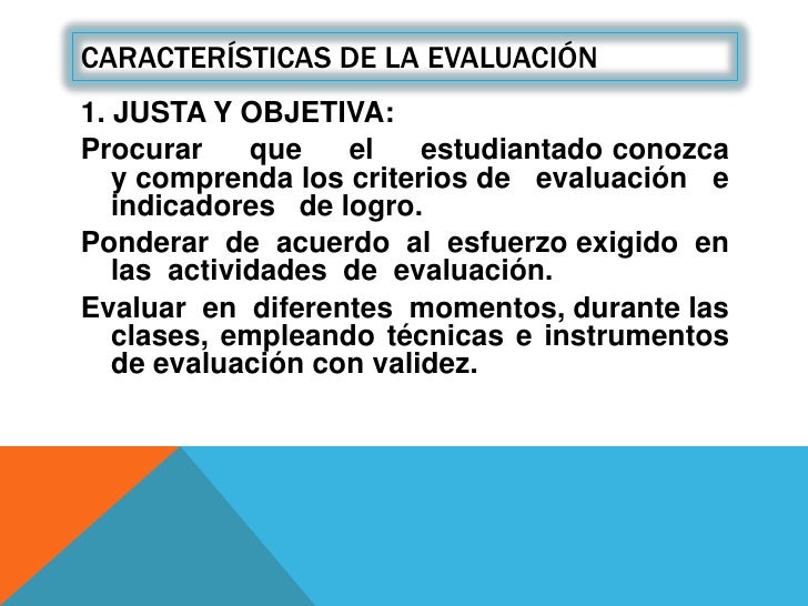 Indicadores De Evaluaci N Ejemplos