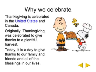 Thanksgiving Day | ODP