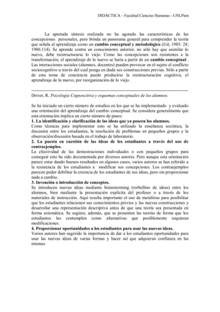 Evaluacion de las concepciones personales | PDF