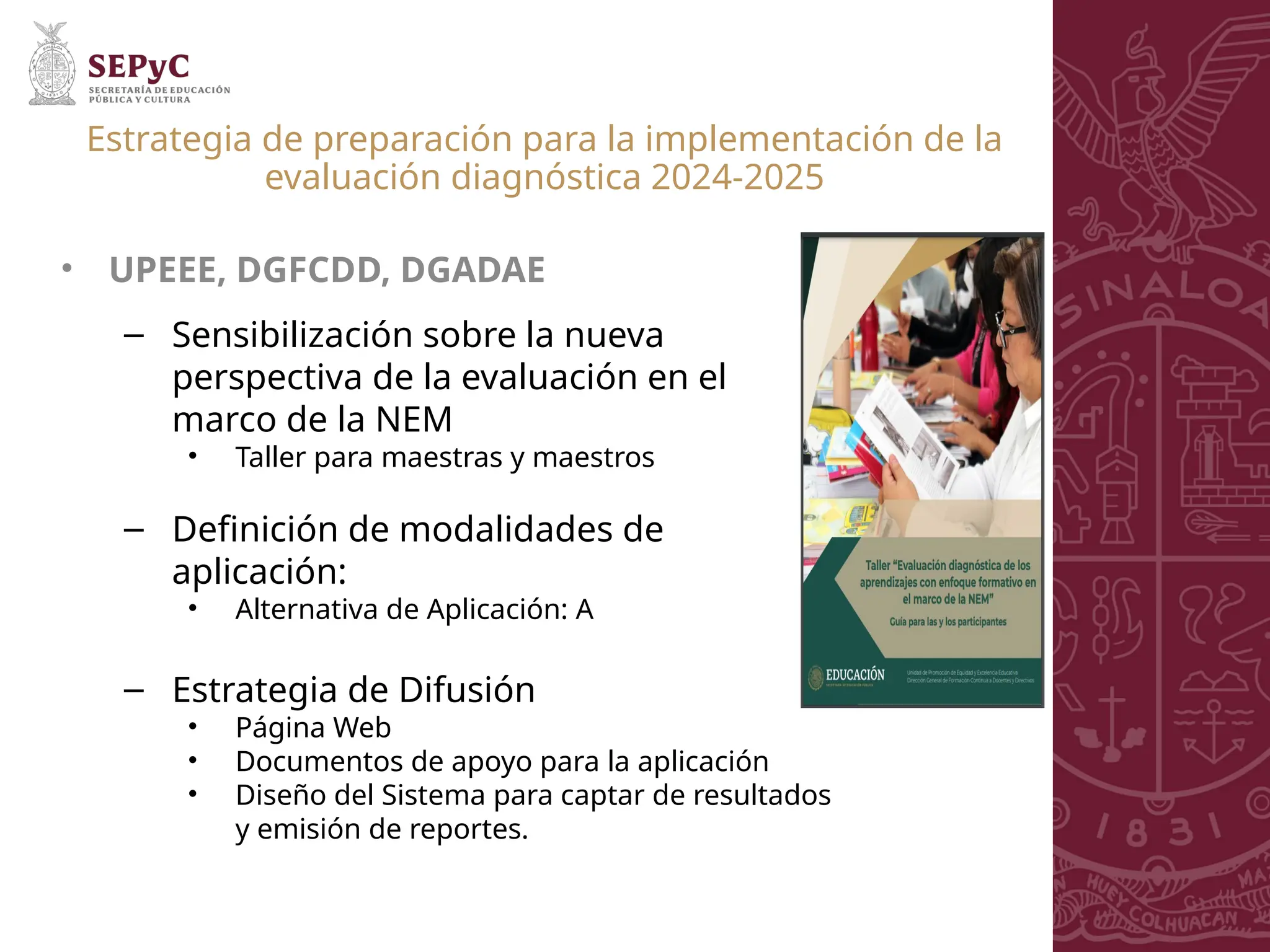 EVALUACION_DIAG 2024-2025_EOE. presentacion power point | PPTX