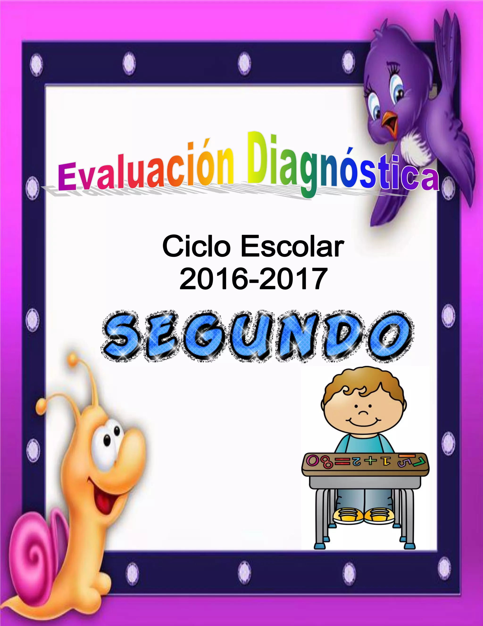 Evaluacion diagnostica segundo de primaria | PDF
