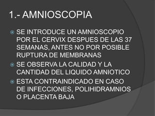 Evaluacion fetal y cambios maternos | PPTX