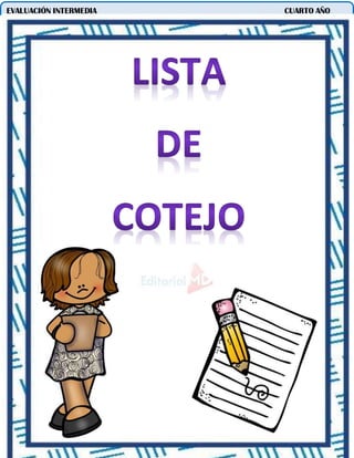 Evaluacion intermedia cuarto de primaria | DOCX