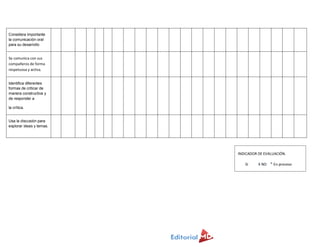 Evaluacion intermedia de primaria 6° grado | PDF