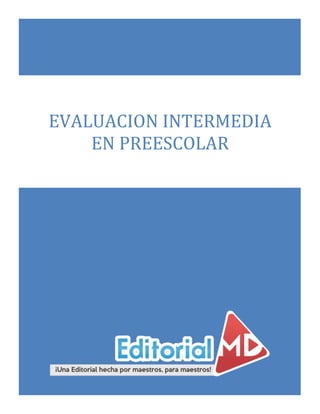 Evaluacion intermedia en preescolar | DOCX