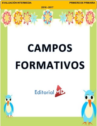 Evaluacion intermedia primero de primaria | DOCX