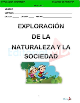 Evaluacion intermedia segundo de primaria | PDF