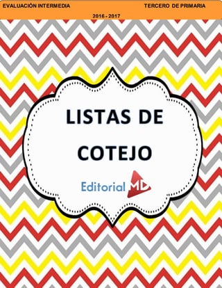 Evaluacion intermedia tercero de primaria | DOCX