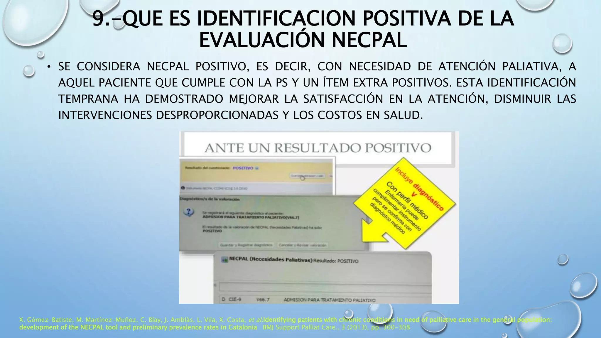 Evaluacion necpal | PPTX