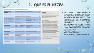 Evaluacion necpal | PPTX