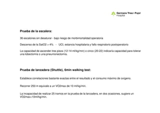 Evaluacion respiratoria preoperatoria | PDF
