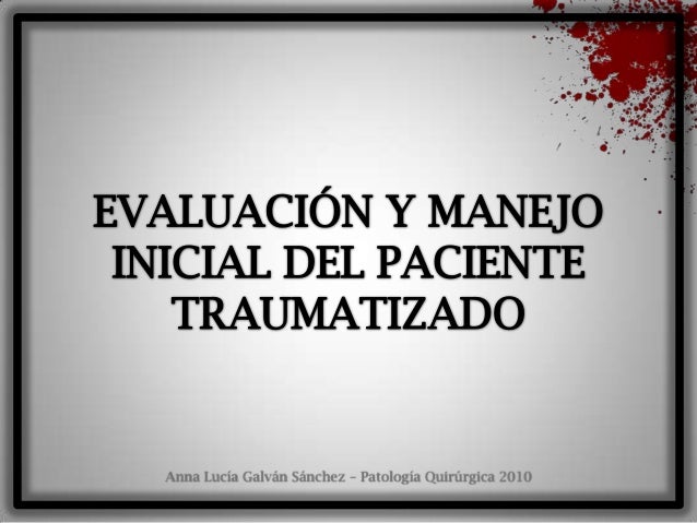 Evaluacion Inicial Del Paciente Qu Es La Evaluacin
