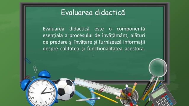 Evaluarea ca metode didactica in invatamant | PPTX