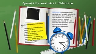 Evaluarea ca metode didactica in invatamant | PPTX