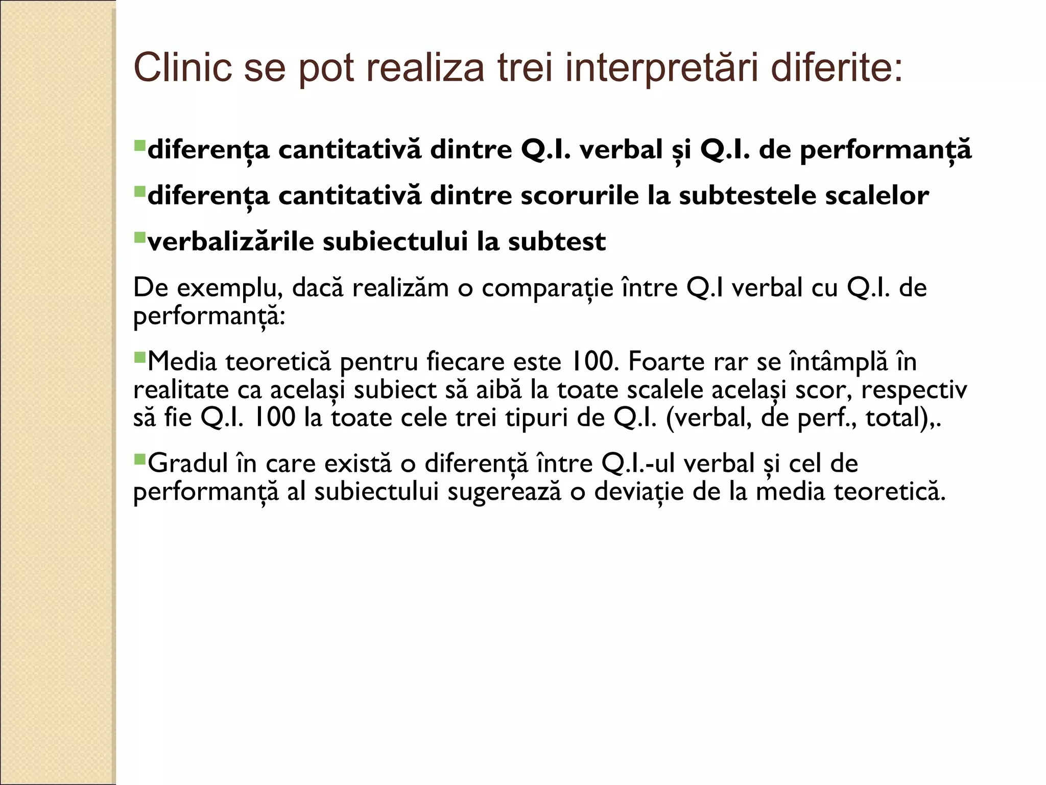 Evaluarea inteligentei-scalele-wechsler-ppt | PPT