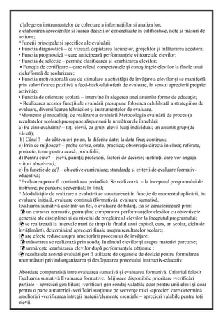 Evaluarea școlară seminar teoretic...docx