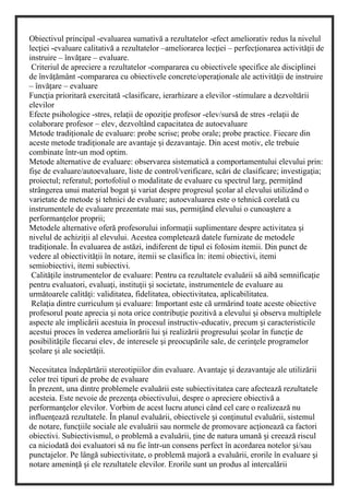 Evaluarea școlară seminar teoretic...docx