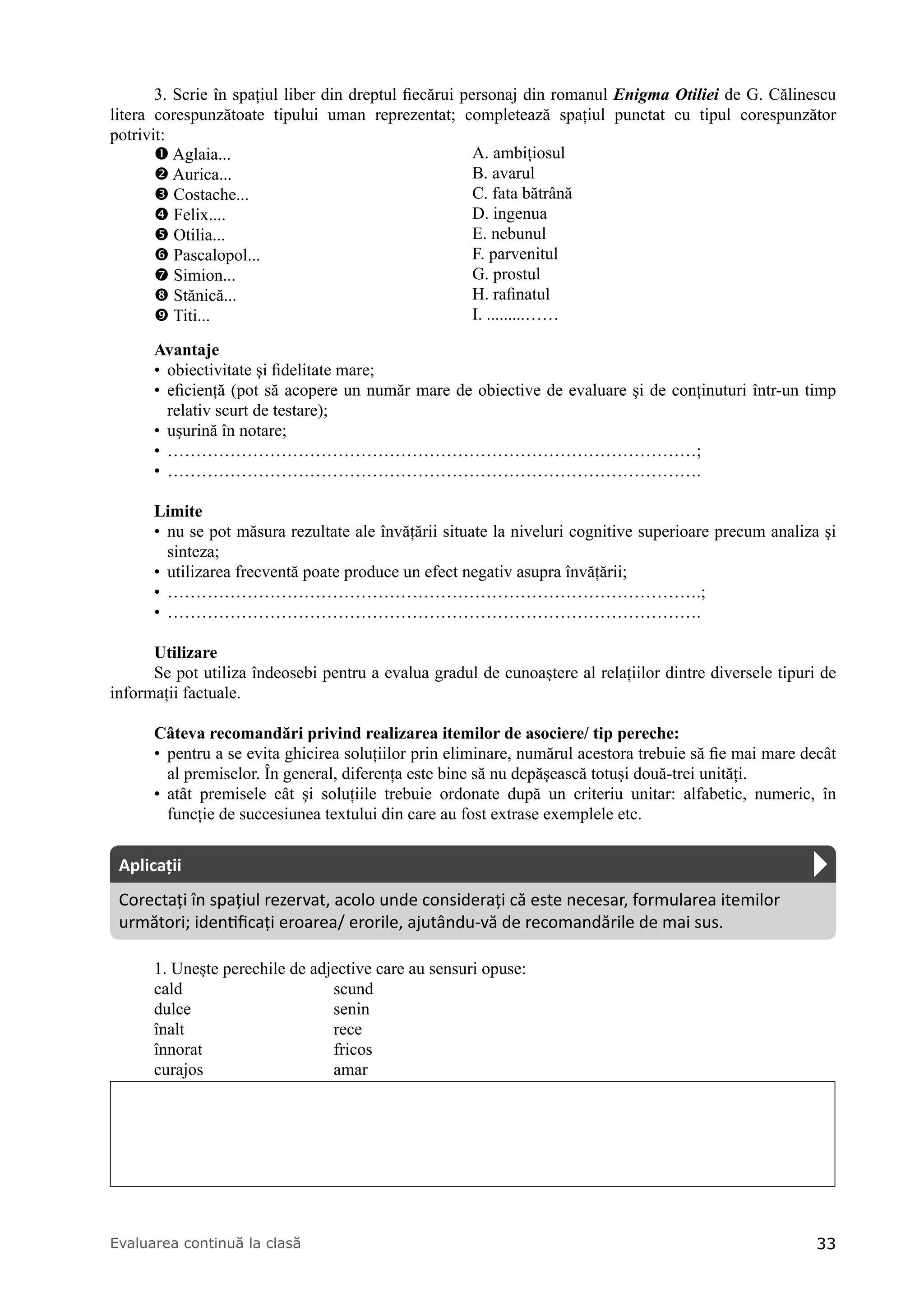 Evaluarea continua la clasa | PDF