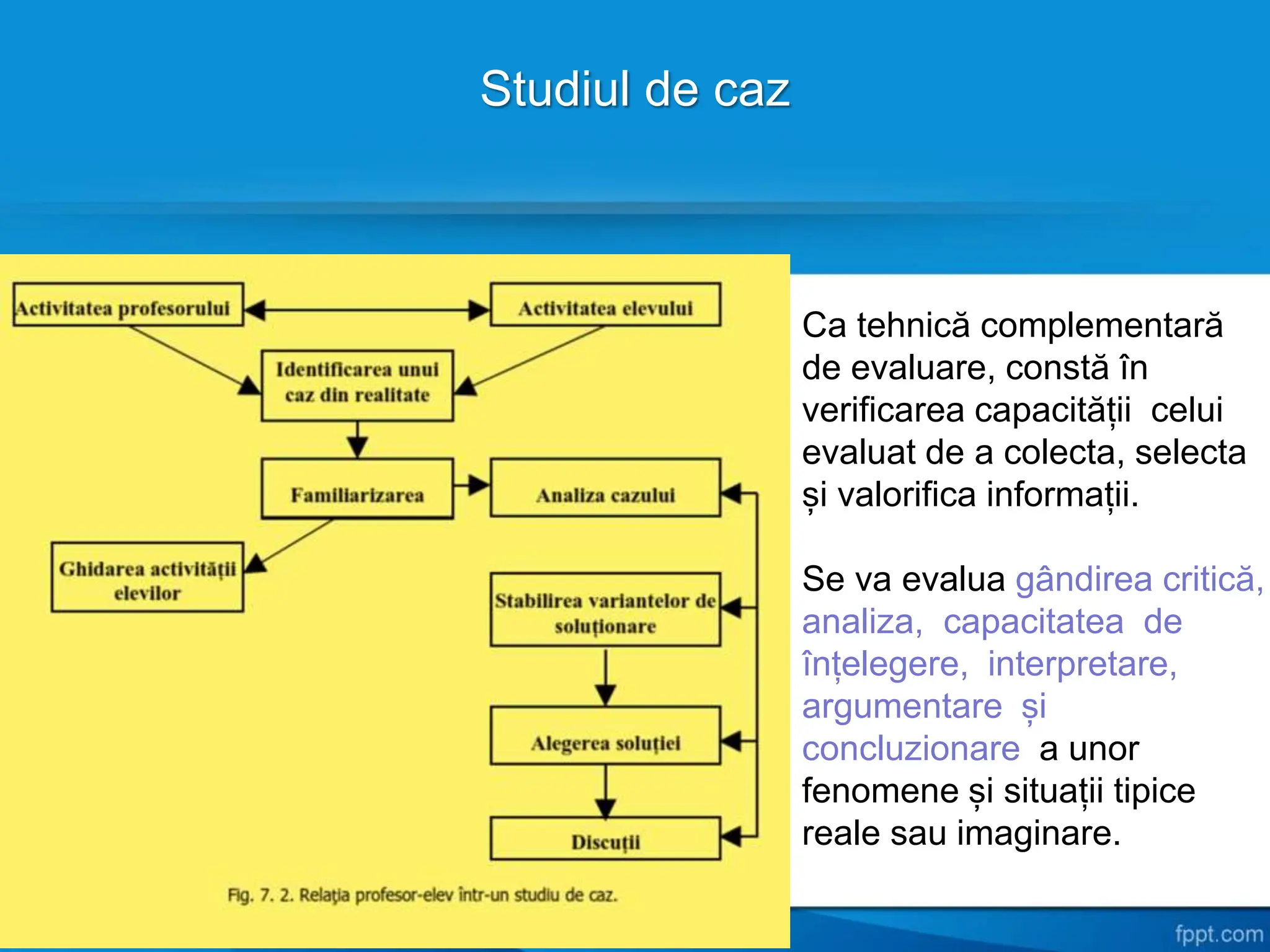 Evaluarea didactica in procesul educational | PPT