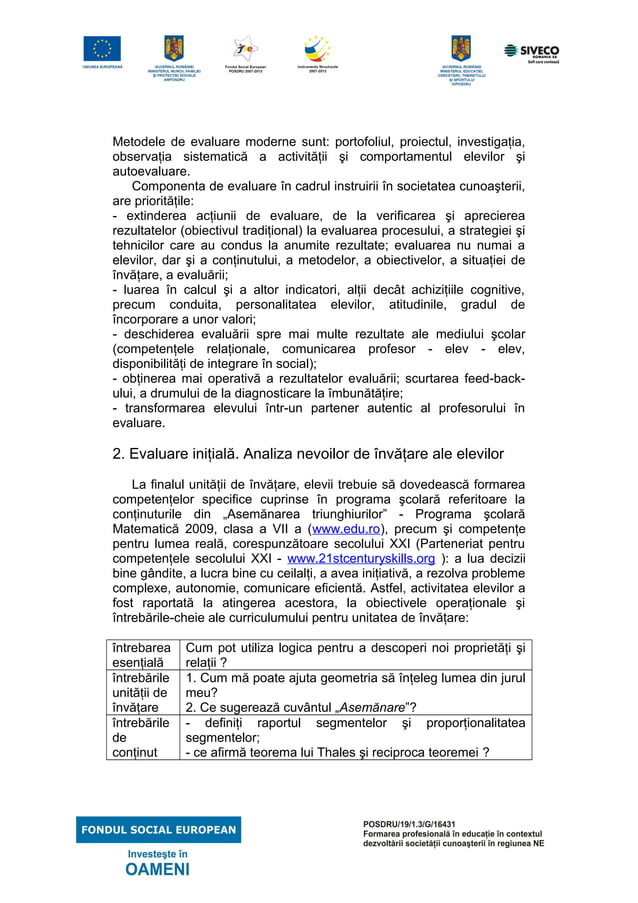 Evaluarea proiectelor 2 | PDF